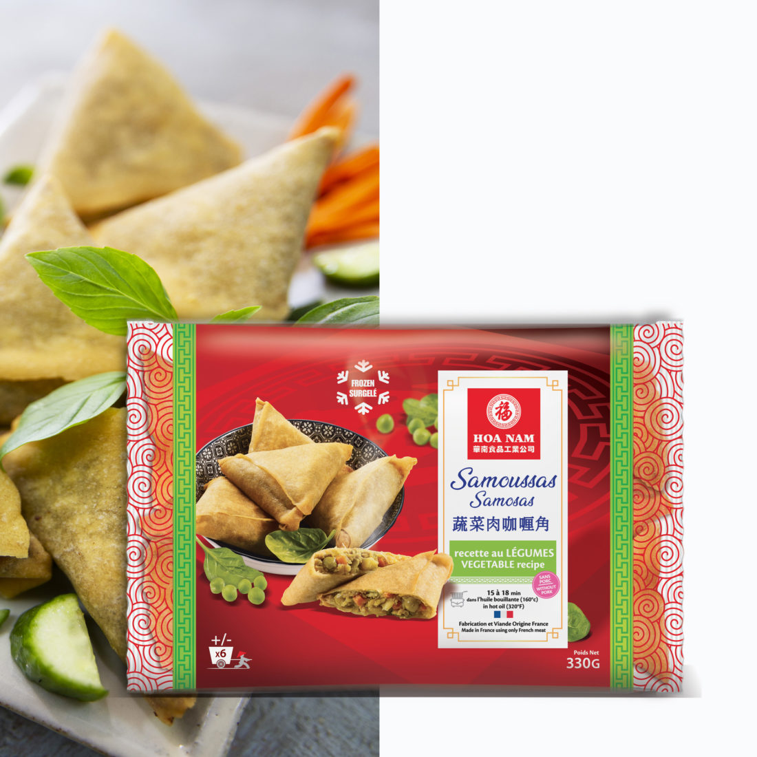 Halal Chicken Spring Rolls - Hoa Nam