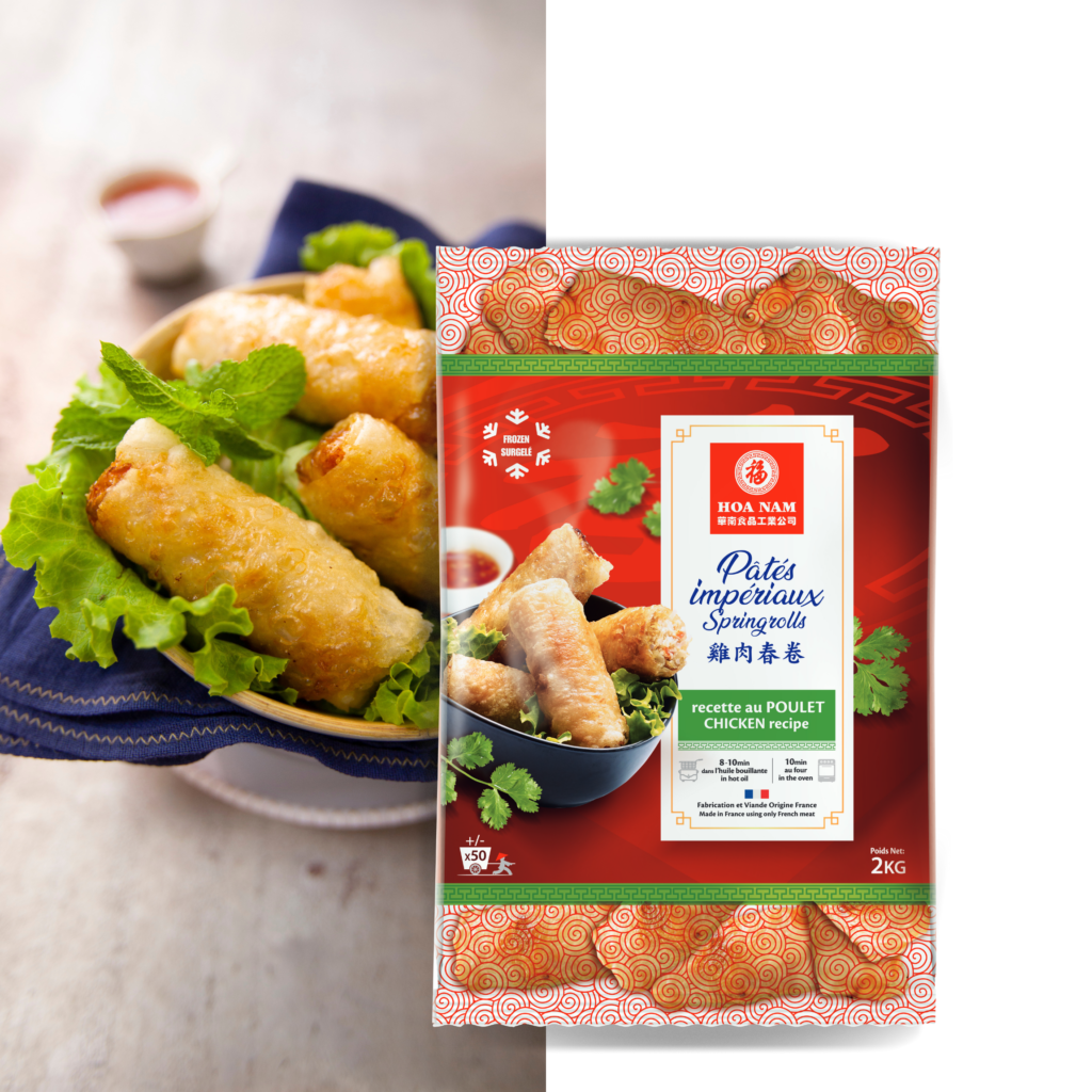 Fried Chicken Spring Rolls - Frozen - Hoa Nam